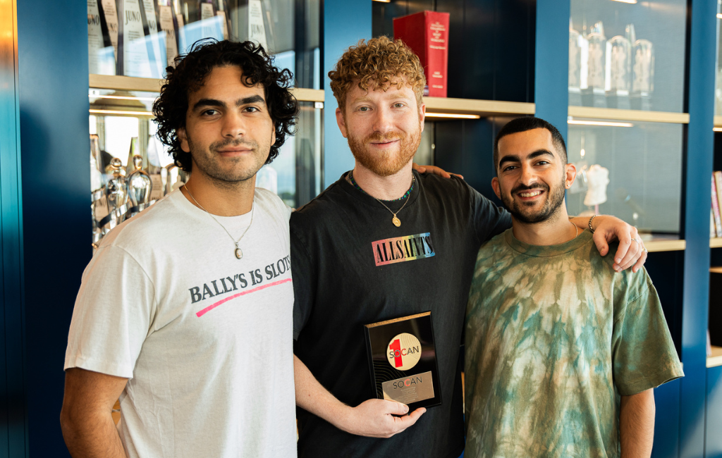 SOCAN honours JP Saxe with No. 1 Song Award - SOCAN Words and Music