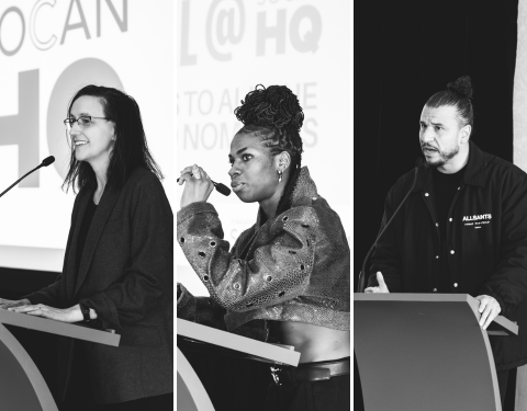 SOCAN CEO Jennifer Brown addresses A.I. at S.A.C. social during 2024 ...